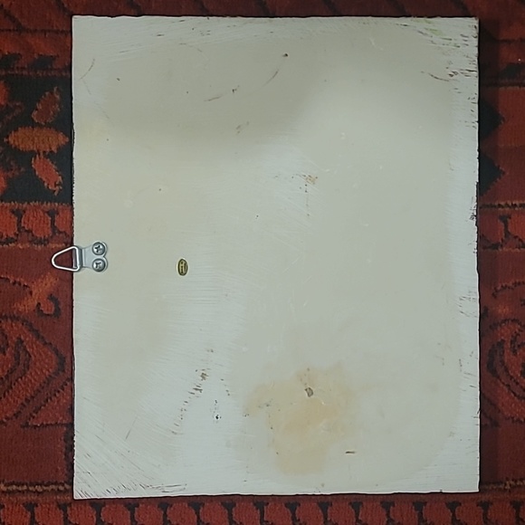 Art | Vintage Chalkware Wall Plaque | Poshmark